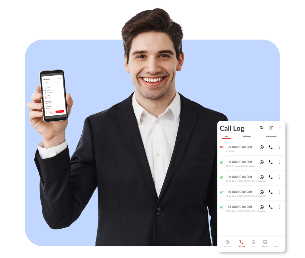 Hyperlocal Call Tracking Software Mobile App for Agents - Waybeo